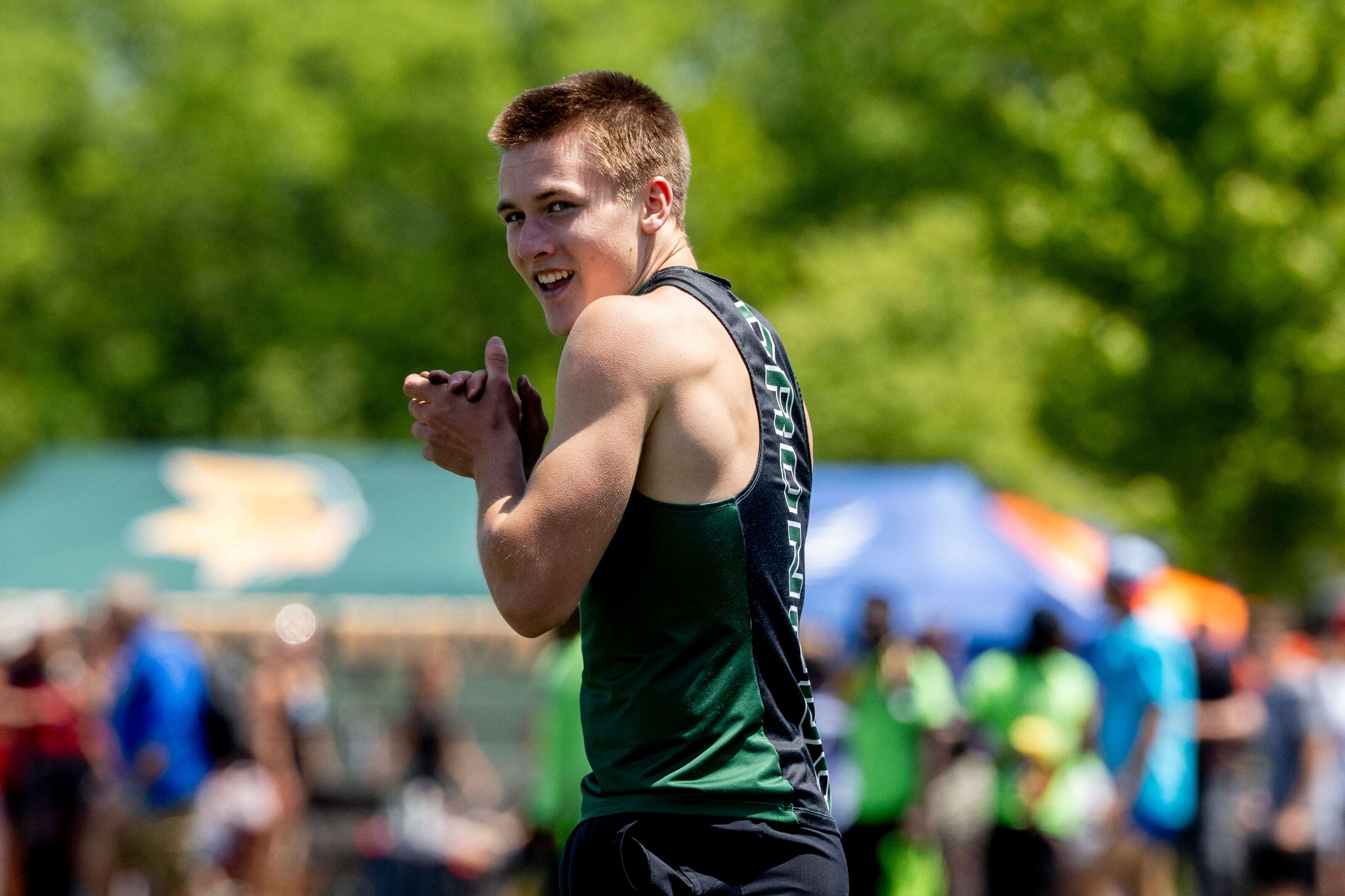 Coopersville’s quiet sprinter makes noise with state title in 100-meter ...