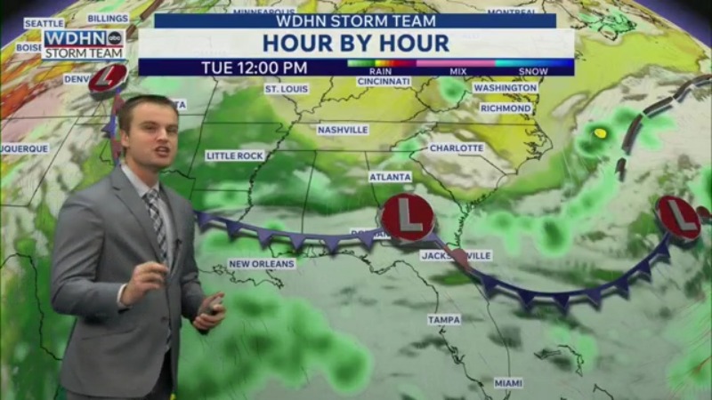 Strong-to-severe storms possible Tuesday before briefly cooling down