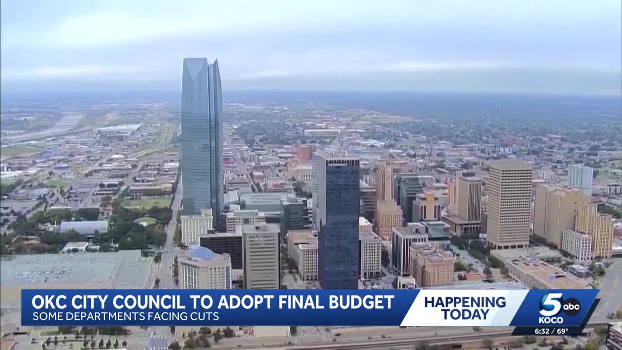 Departments face cuts as OKC City Council set to adopt final budget