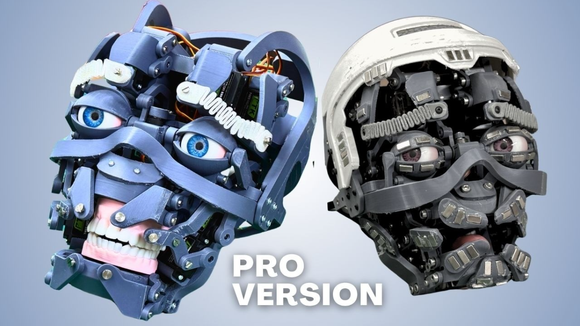 Starting over on my robot face design