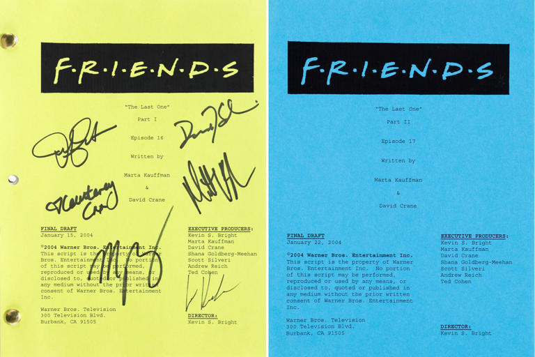 Seven of the most meaningful items in Matthew Perry’s charity auction