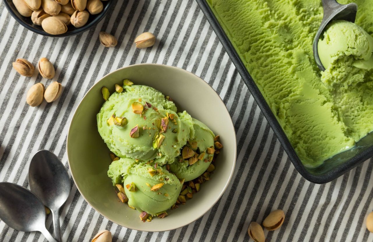 Voici la recette ultra facile de la glace à la pistache sans sorbetière