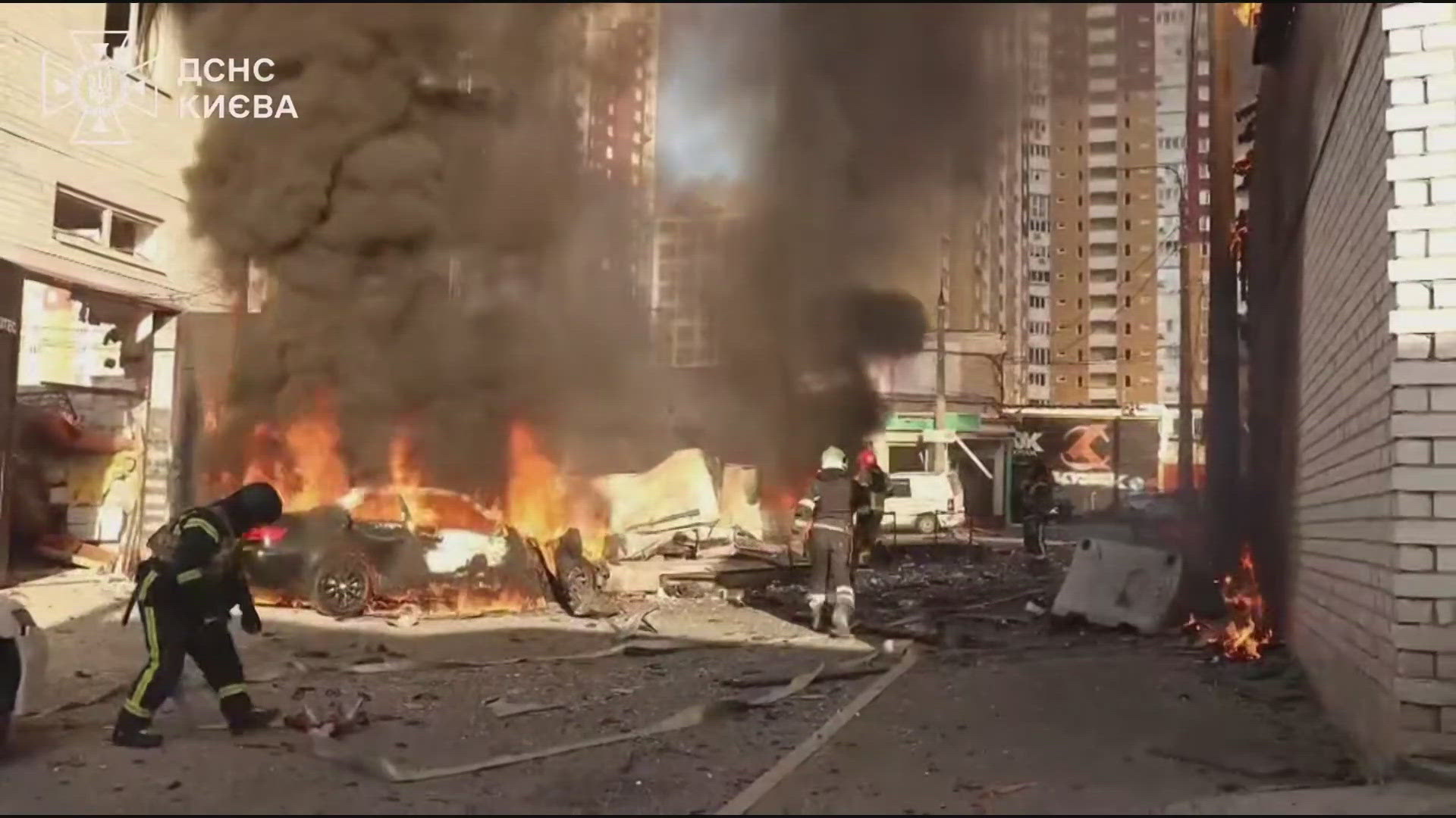 Massive Russian drone attack kills 11 in Ukraine