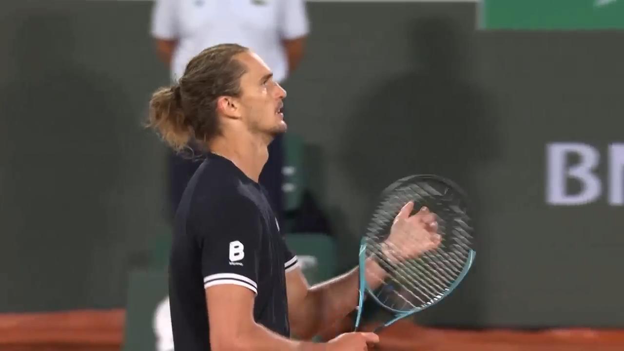 Moment: Zverev makes light work of Jodar to reach Roland Garros semi-finals