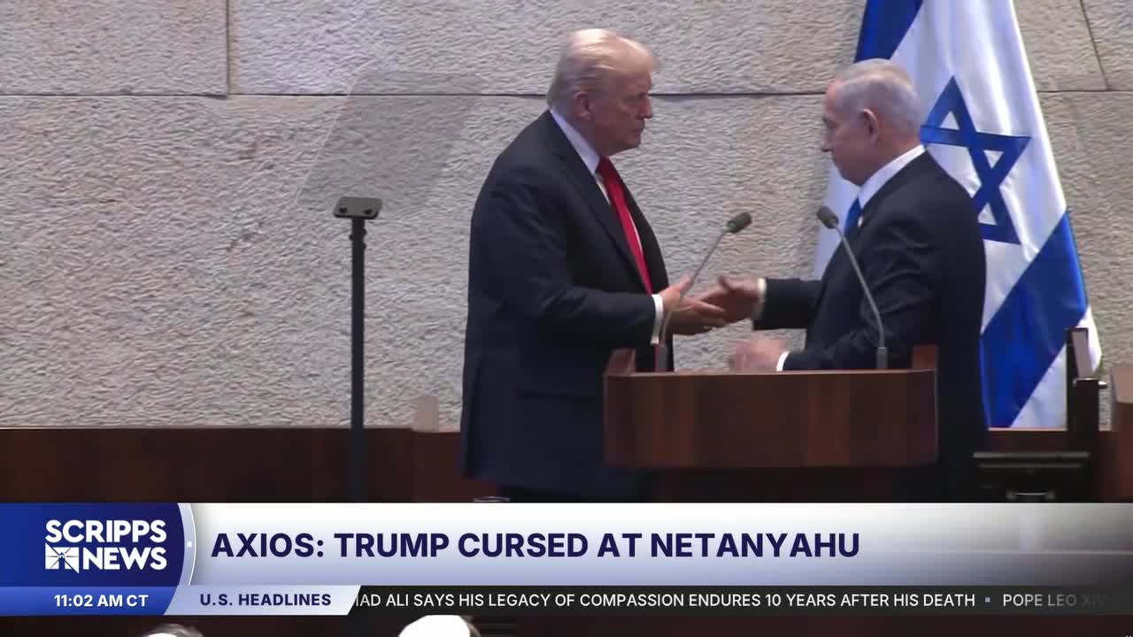 Trump reportedly cursed at Israel's Netanyahu during a tense call