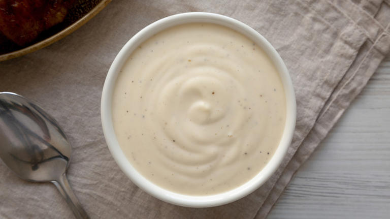 Give your hot dogs a southern twist with a squeeze of this creamy sauce