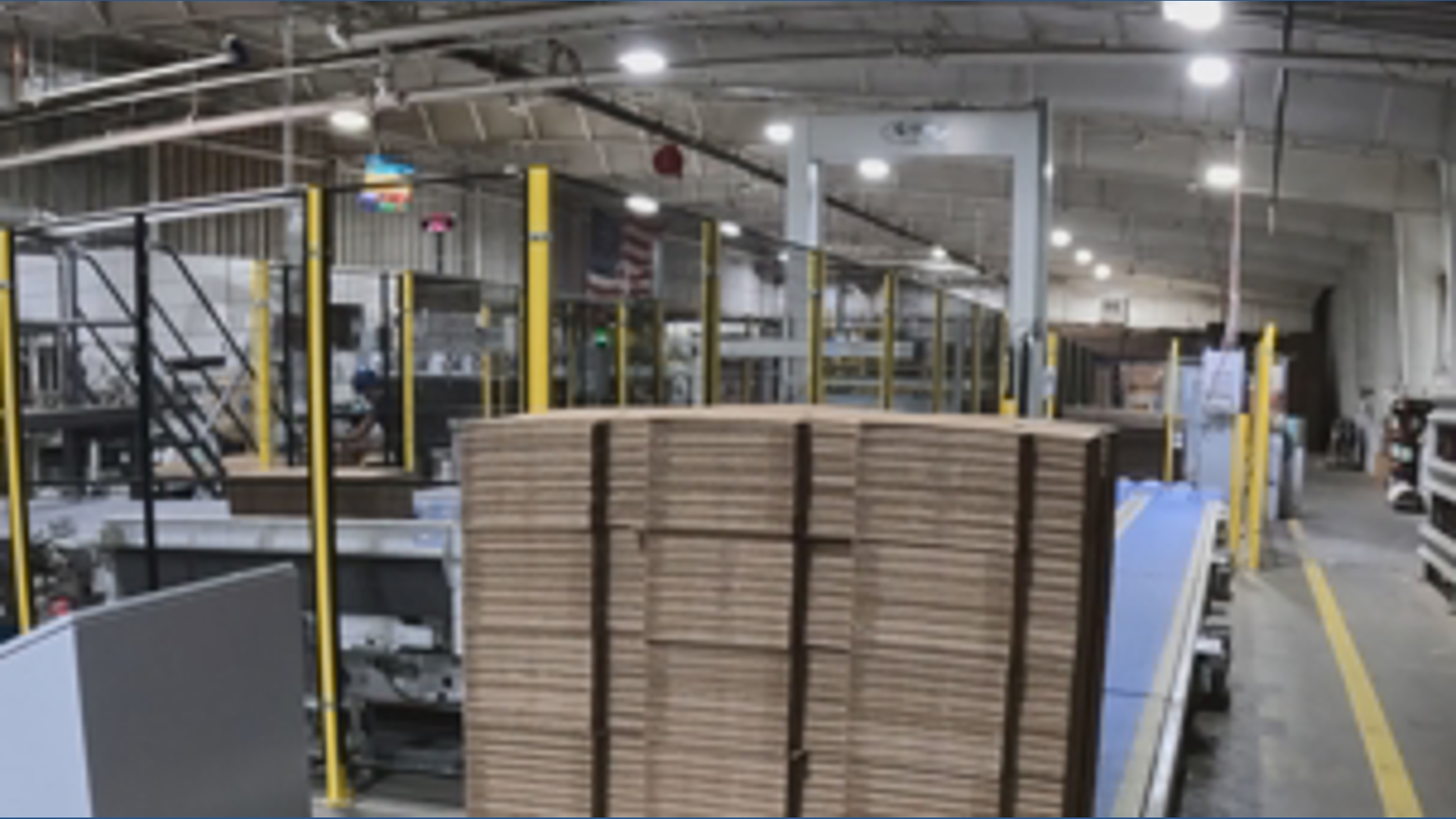 Republican gubernatorial candidate Jonathan Bush tours Volk Packaging ...