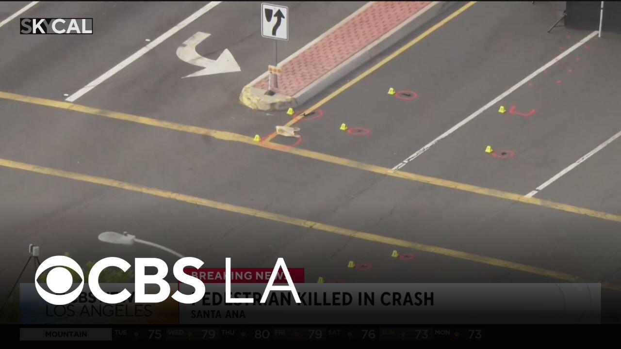 Pedestrian killed in Santa Ana deadly crash