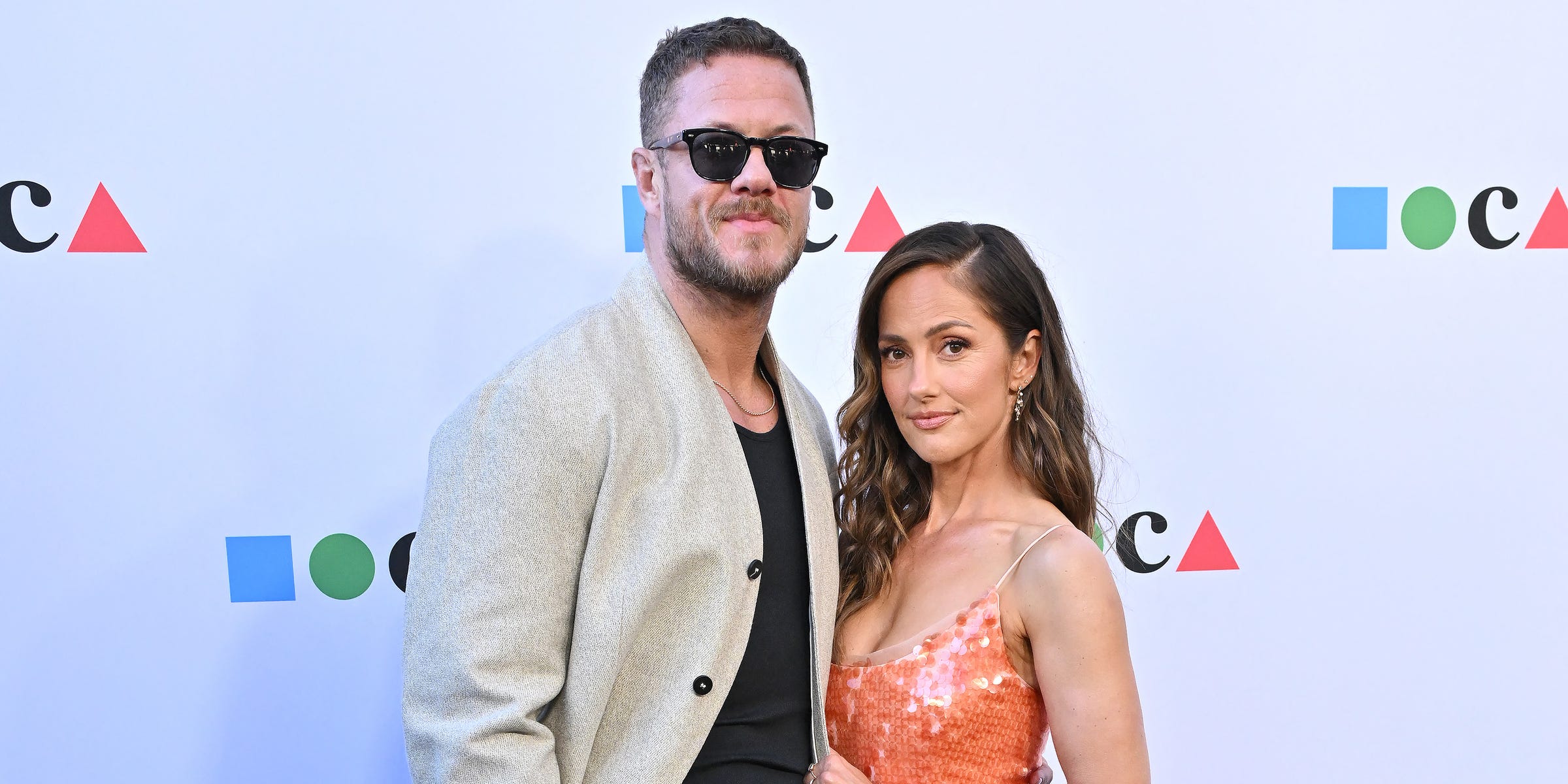 Minka Kelly and Dan Reynolds make a stylish red carpet debut