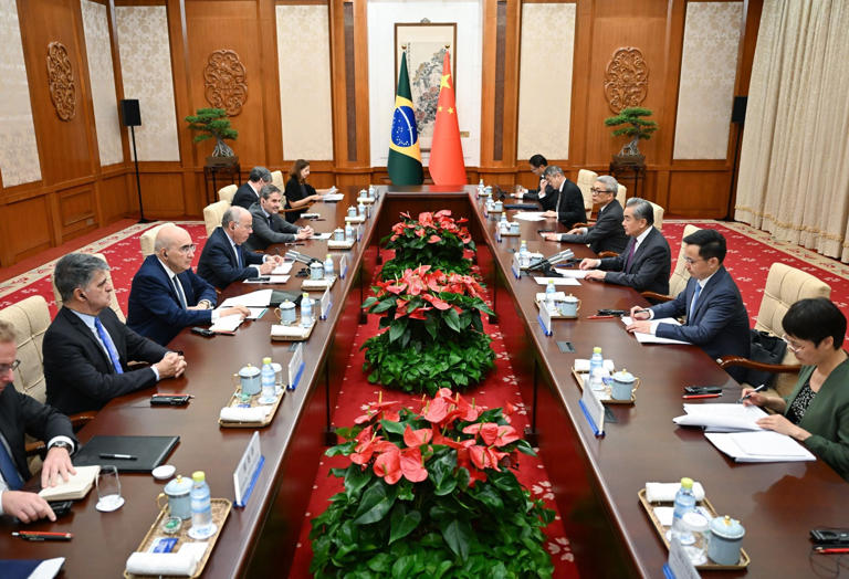 China urges Brazil to jointly repel 'external challenges' as ties ...