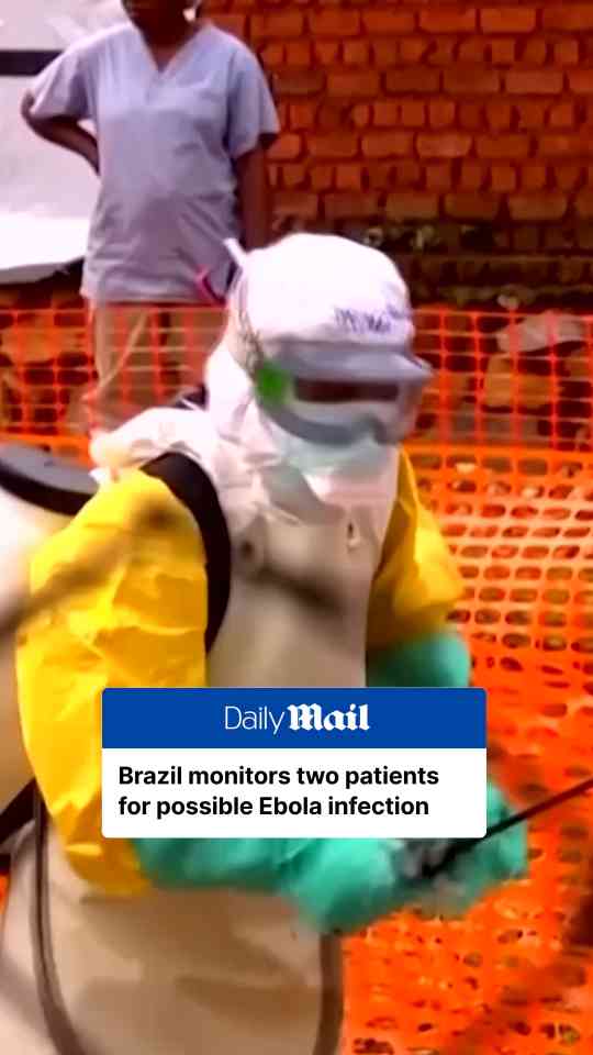 Brazil investigates two suspected Ebola cases after recent Africa travel