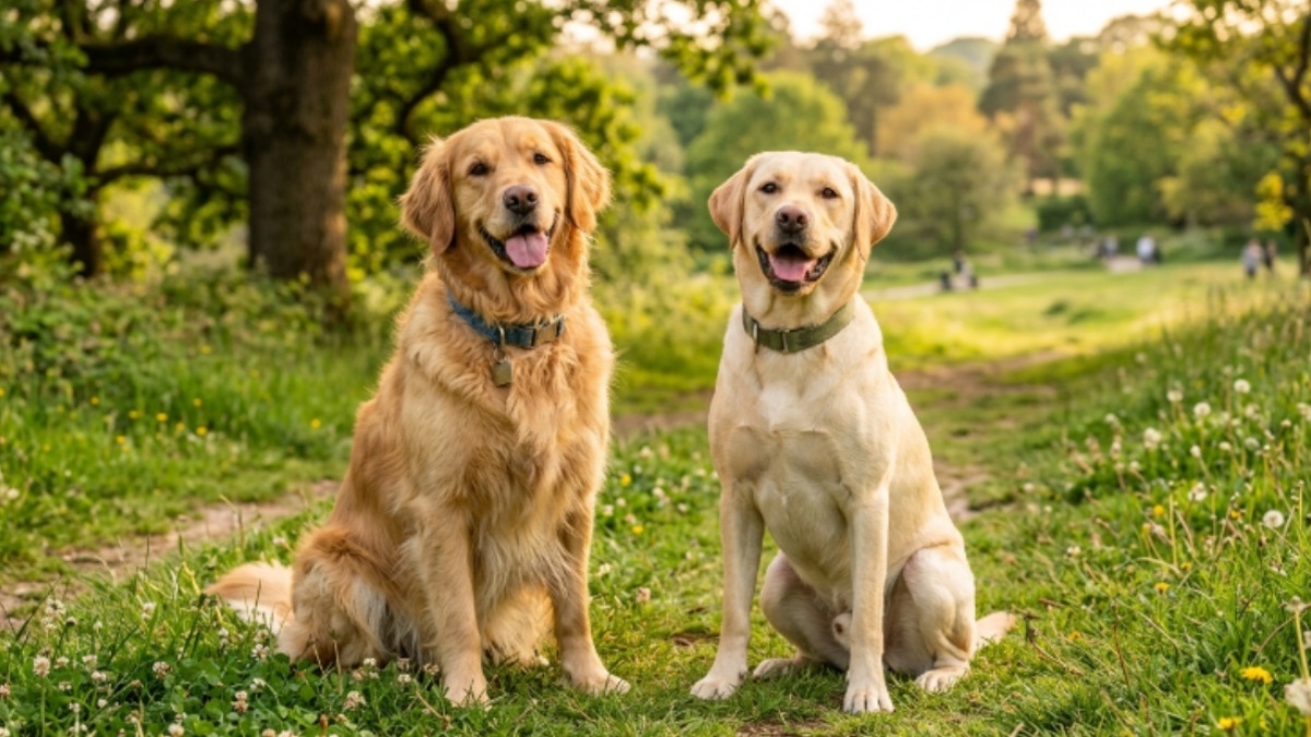 Golden retriever or Labrador? Experts reveal the differences most ...