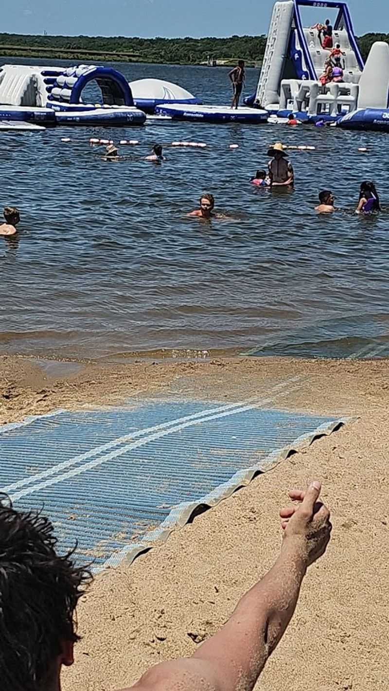 You can paddleboard on a hidden Kansas beach just minutes from the city