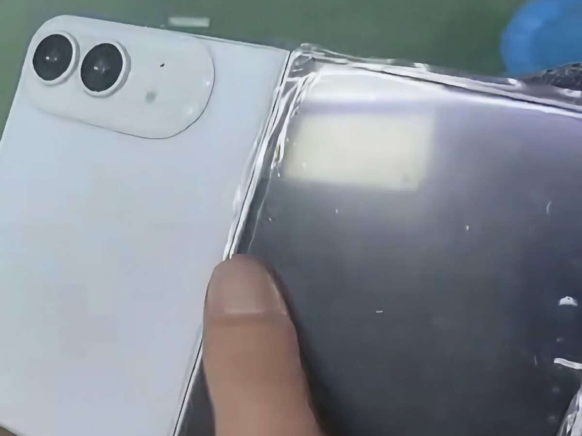 Erstes Bild geleakt! Sieht Apples neues faltbares iPhone so aus?