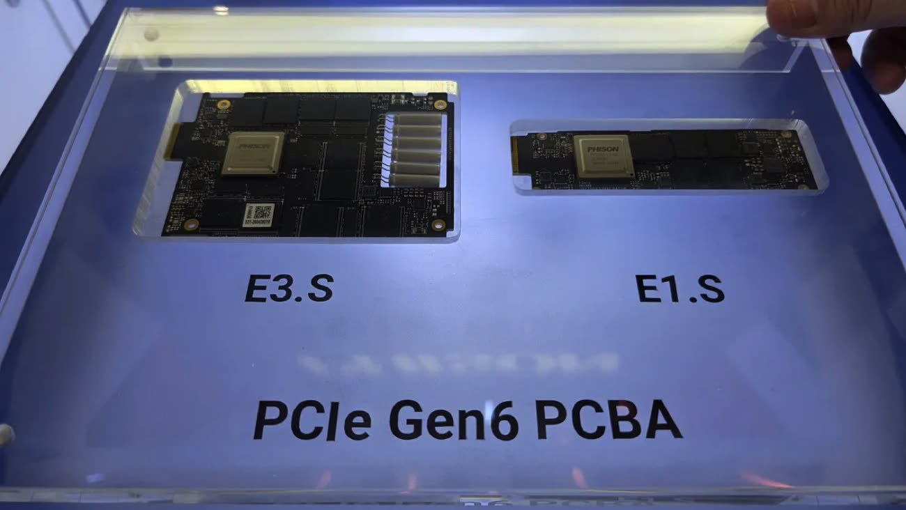 Phison montre un SSD PCI-Express 6.0 capable d'atteindre 28 Go/s