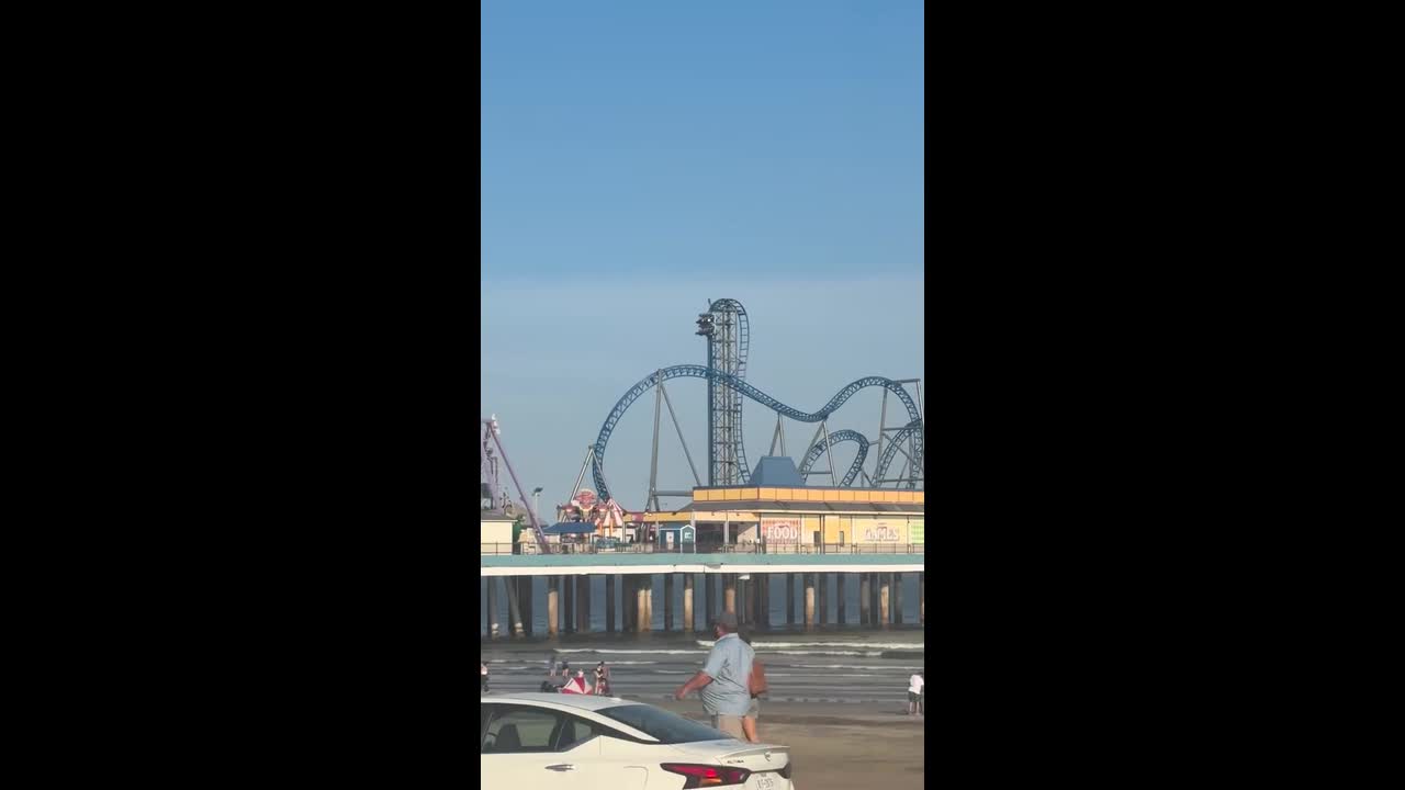 Passengers left hanging mid-ride after rollercoaster fault in Texas