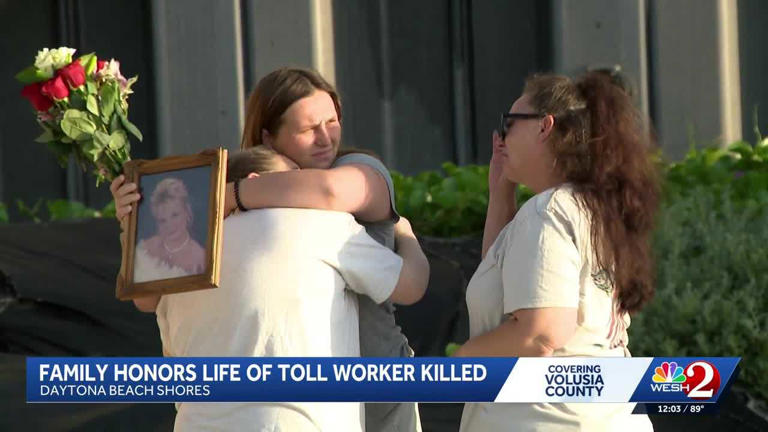It's very hard: Family honors life of toll worker killed on Volusia ...