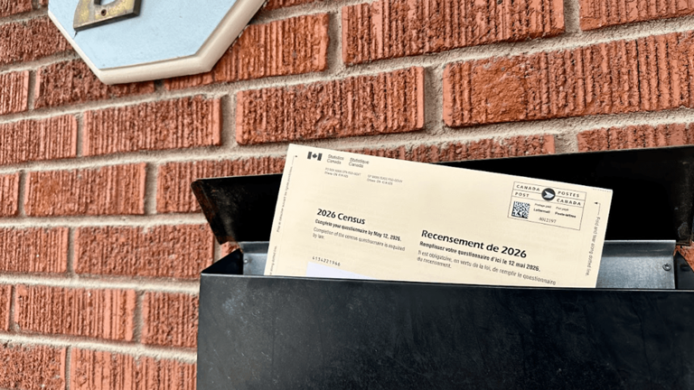 The Canadian government is doing a census follow-up and some people ...