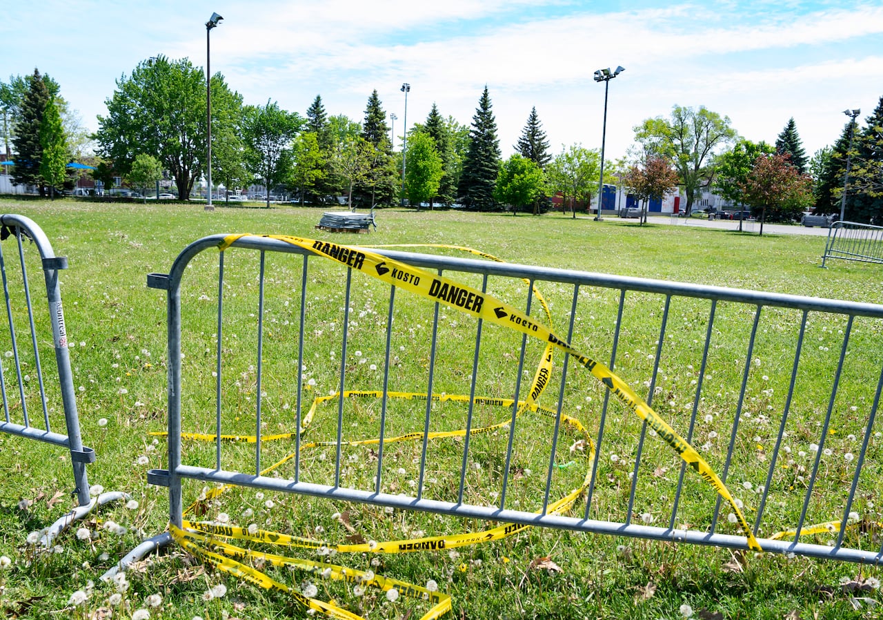 Child dies after strong winds blow away bouncy castle in Quebec