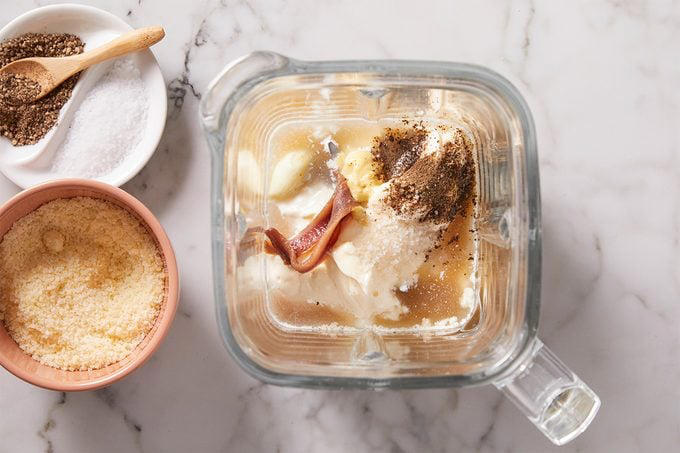 Creamy Caesar dressing