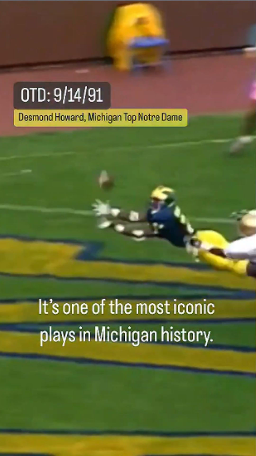 Flashback: Desmond Howard’s performance against Notre Dame