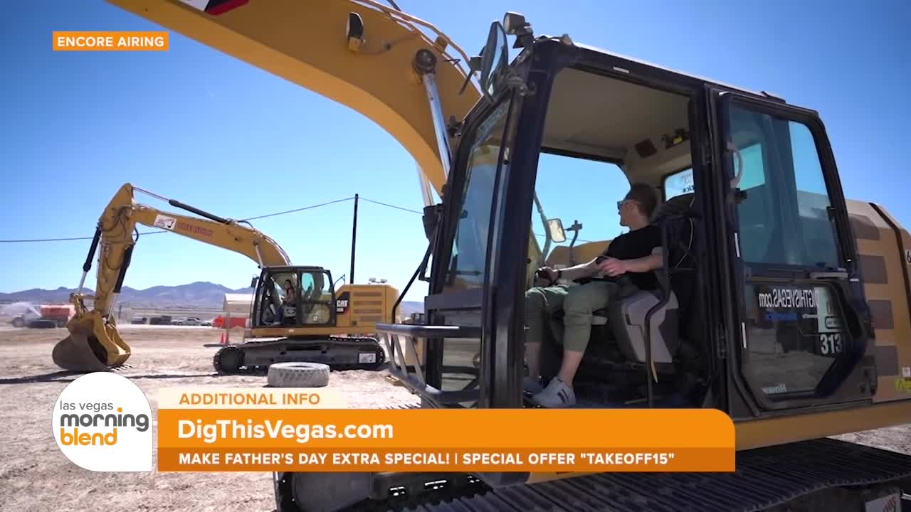 Dig This Las Vegas lets guests live out their heavy equipment dreams