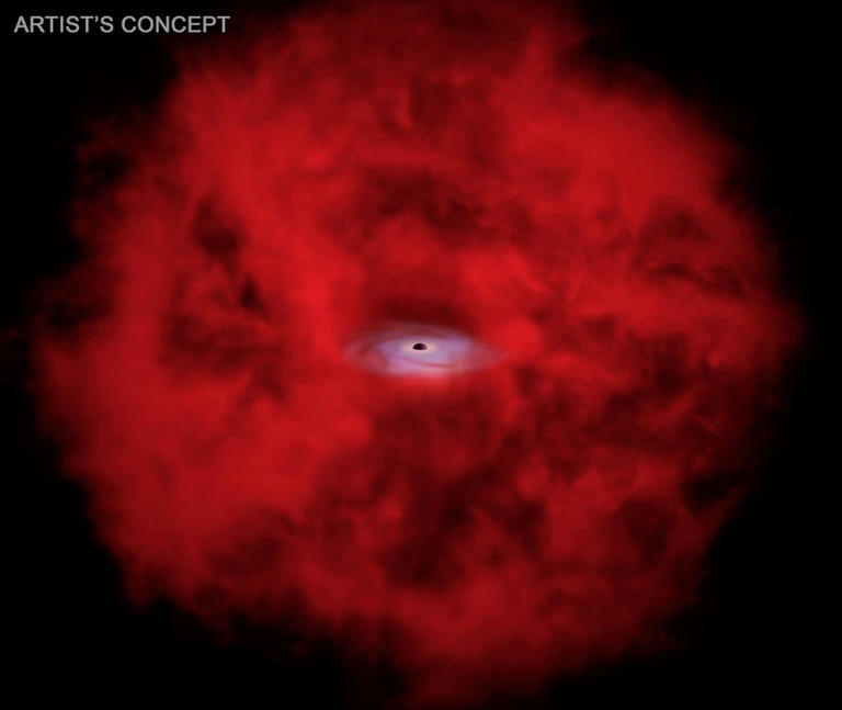 Creepy red dots in space look like an 'evil eye' — and scientists had ...