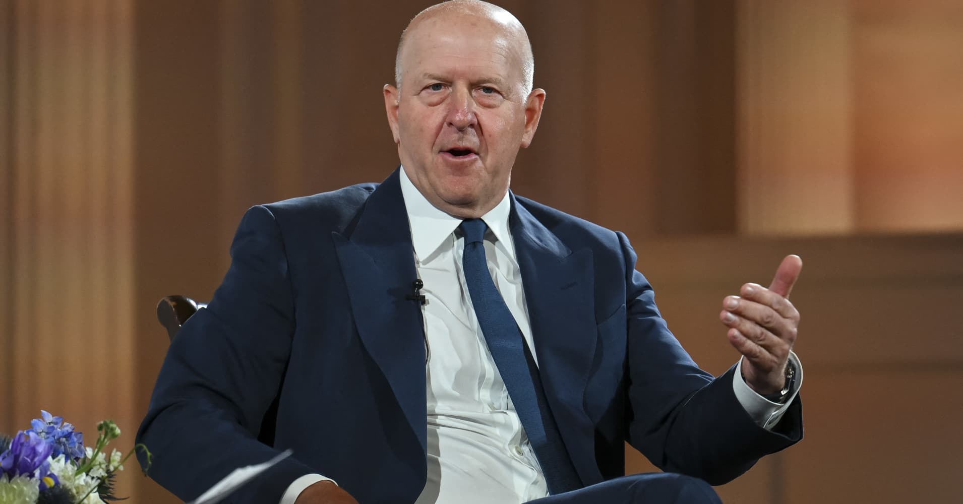 Goldman Sachs CEO David Solomon says markets are in 'greed' mode as AI ...