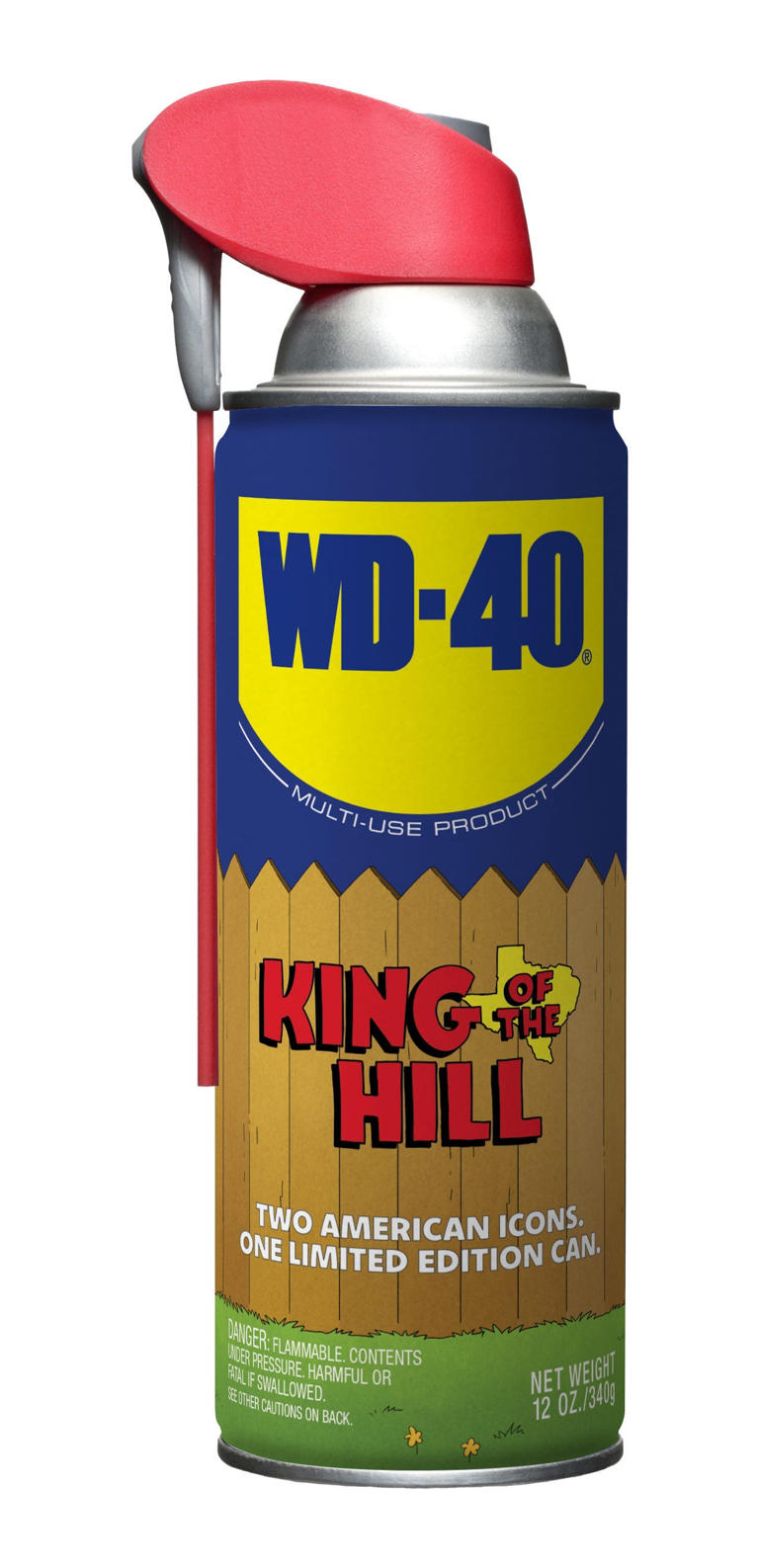 WD-40 gives Hank Hill his own can, because propane was apparently busy