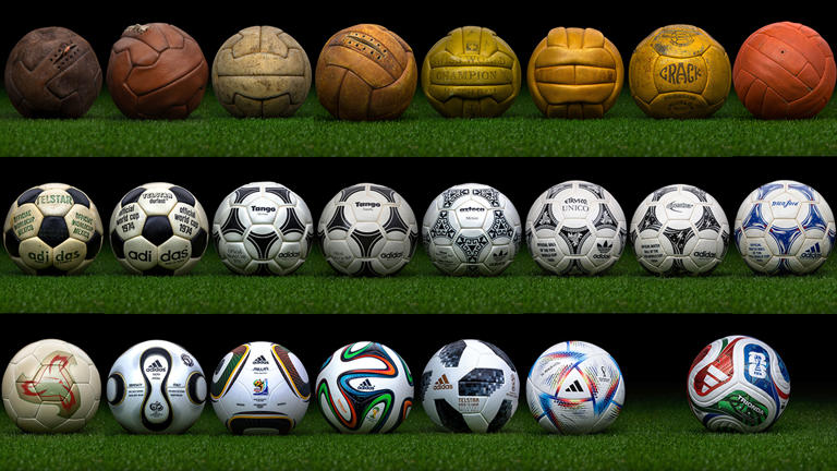 How FIFA World Cup balls have evolved over the last century