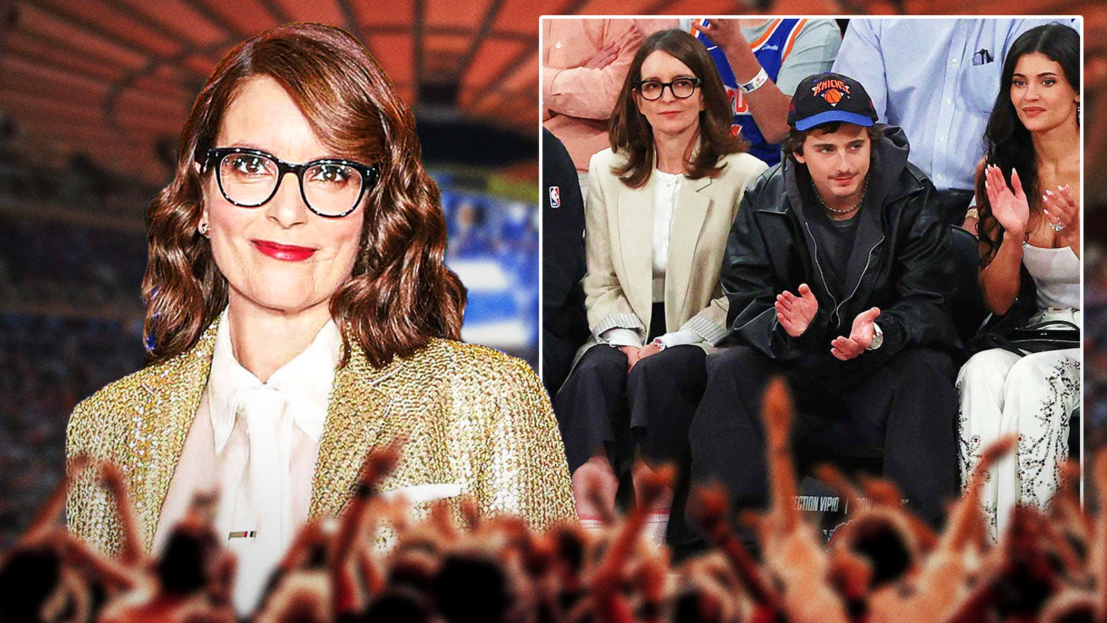 Knicks superfan Tina Fey cool with Timothée Chalamet’s 'manspreading ...