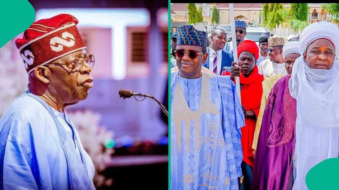 Breaking: Matawalle, top emir go spiritual over Tinubu's reelection in 2027