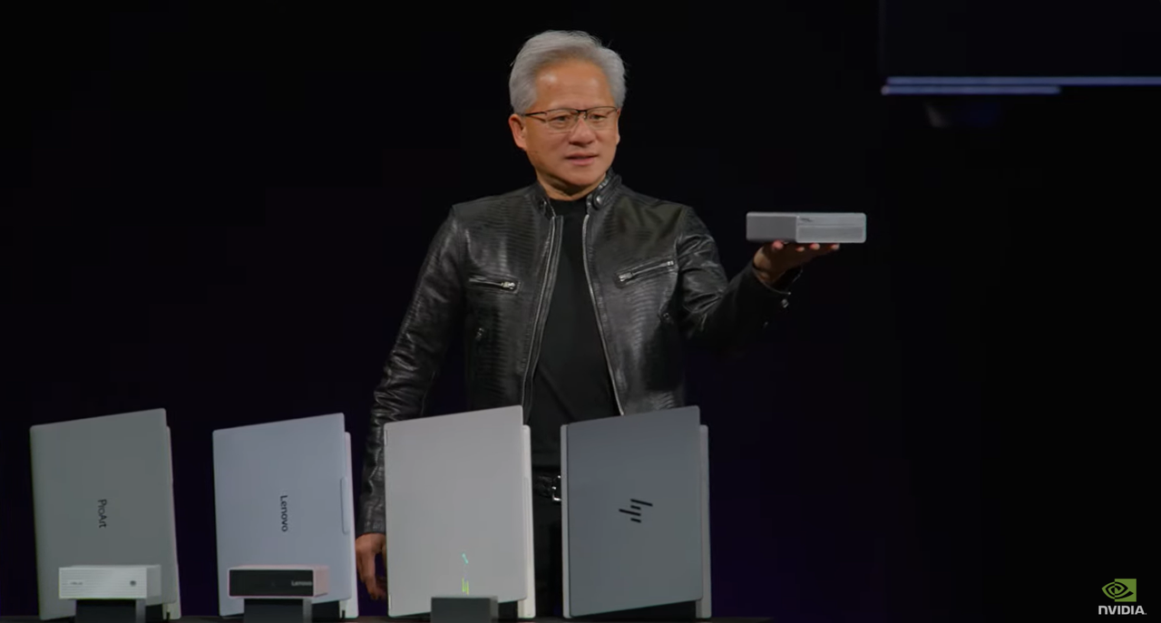 Jensen Huang says Nvidia is too busy reinventing the PC to do a gaming ...