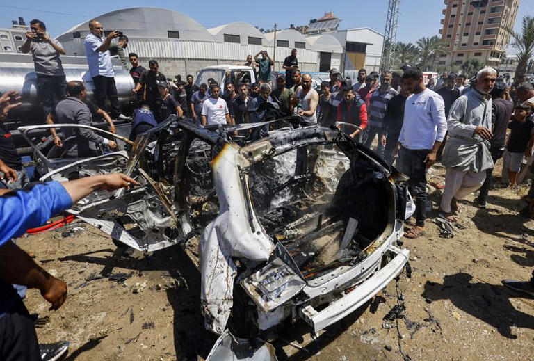 Israeli fire kills four people in Gaza, medics say