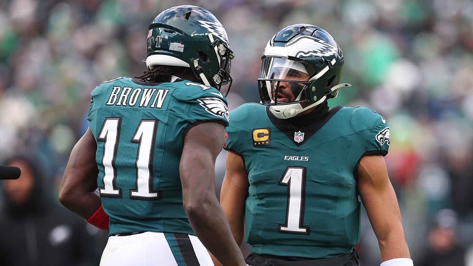 Eagles rumors: Fans allege AJ Brown, Haason Reddick beefed over massage ...