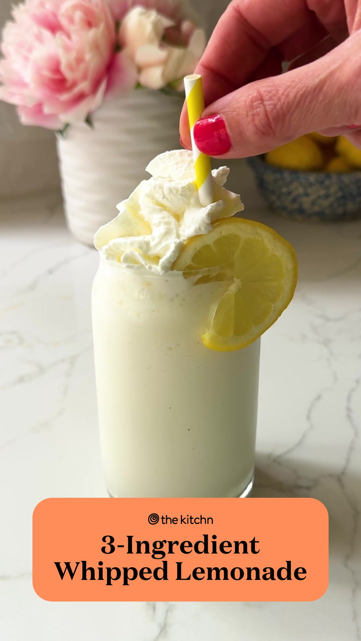 How to make 3-ingredient whipped lemonade