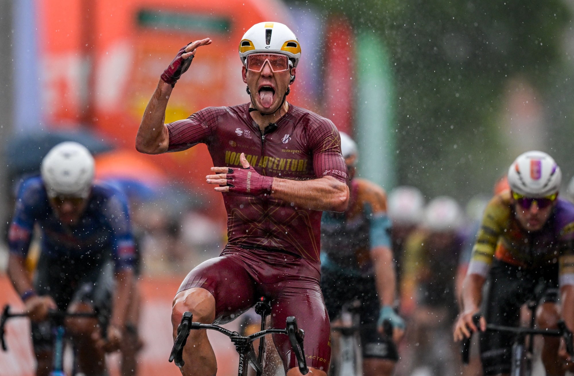 New American cycling team wins first race in Europe