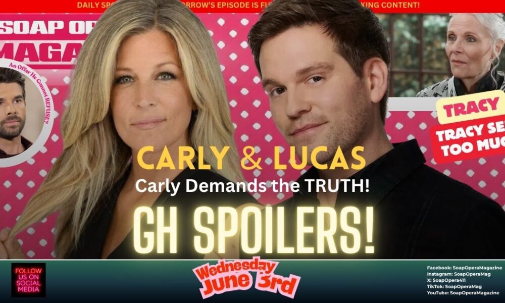 General Hospital spoilers – Wednesday, June 3: Carly Spencer stops ...
