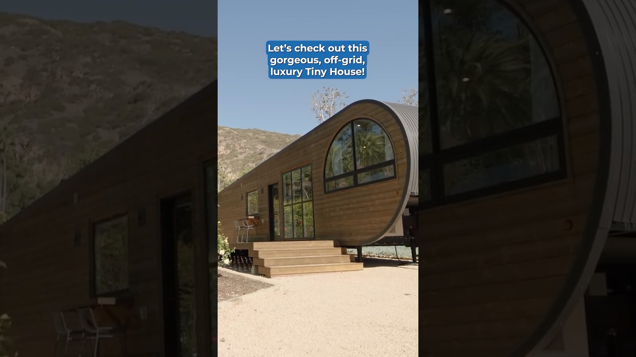 Off-grid luxury tiny home