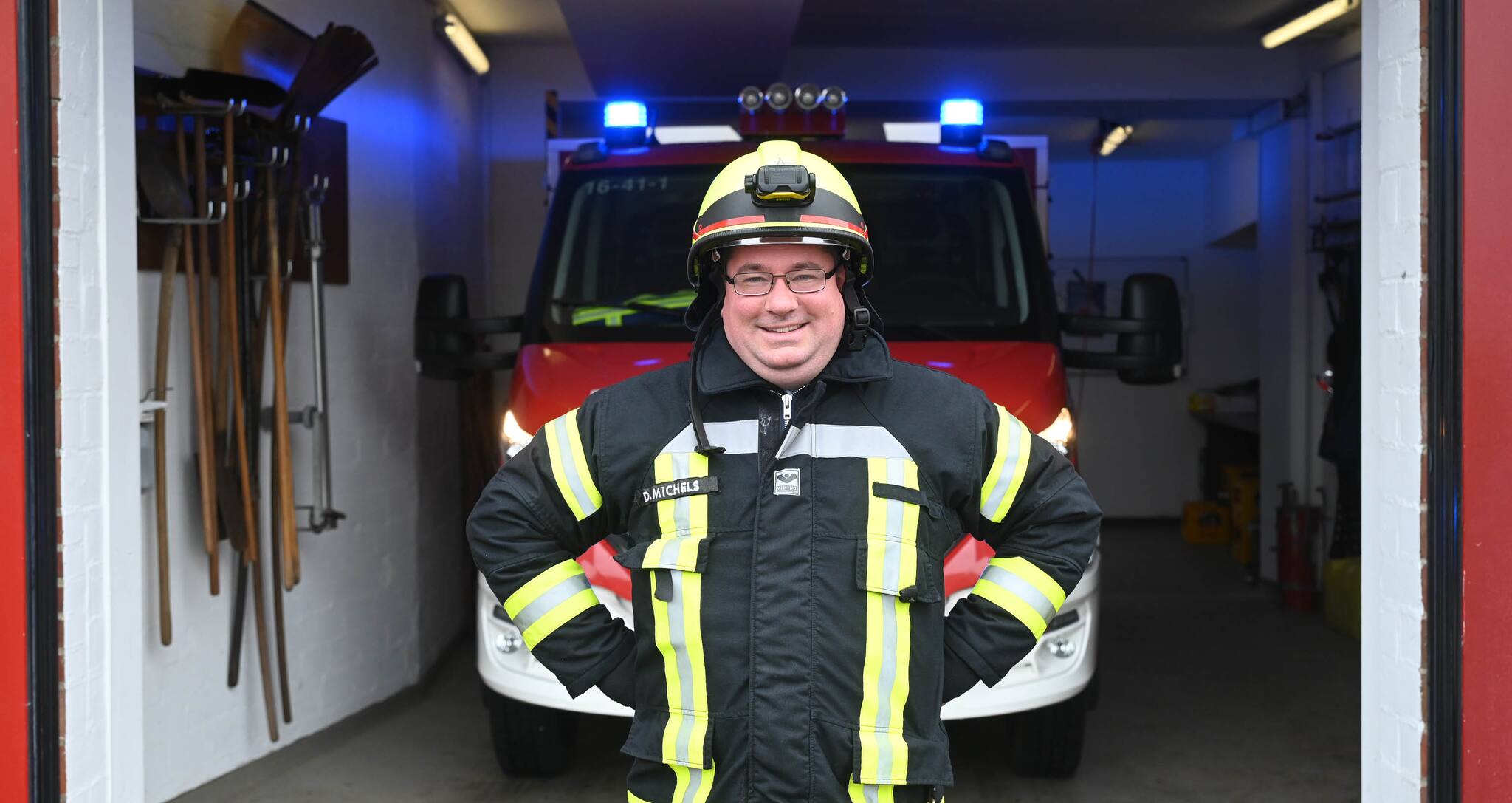 Dirk Michels von der Feuerwehr Berkum: „Ich bin kein Held“