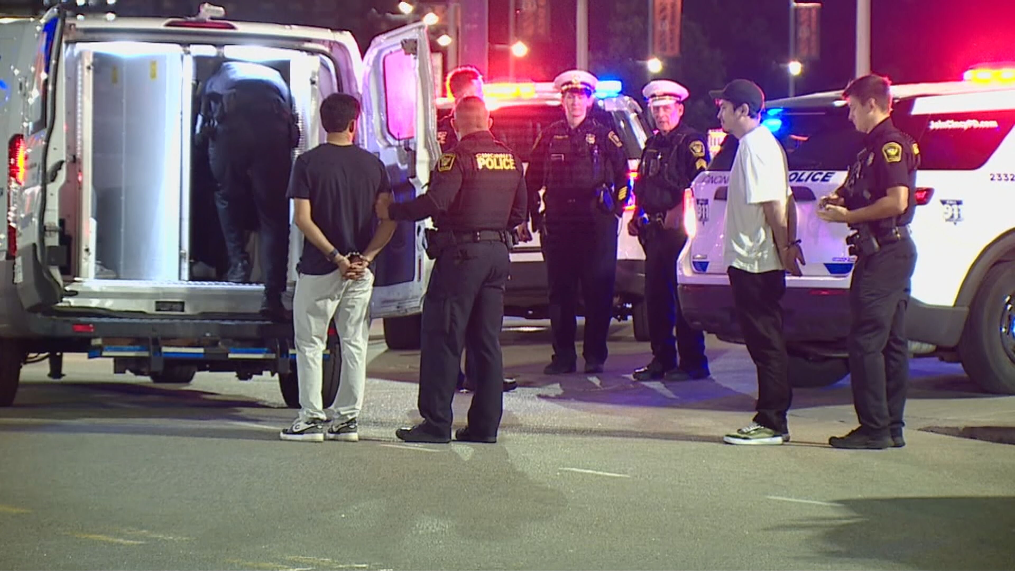 Several people arrested after reports of racing on Paycor Stadium property