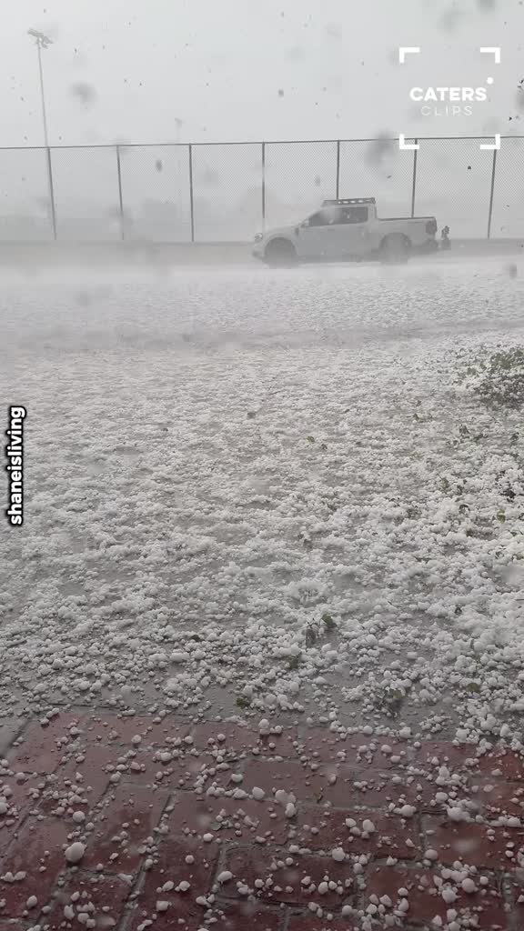 Severe Colorado storm pummels area with giant hailstones
