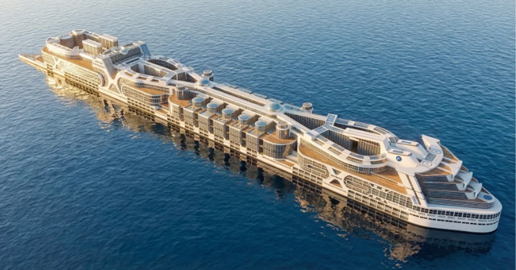 This huge new 'floating city' will have homes, schools, and a 15,000 ...