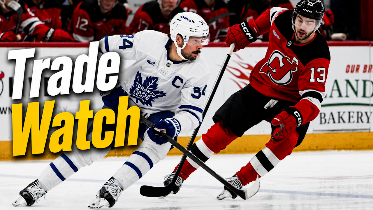 NHL offseason trade watch: Matthews, Hischier & Hughes on B/R big board