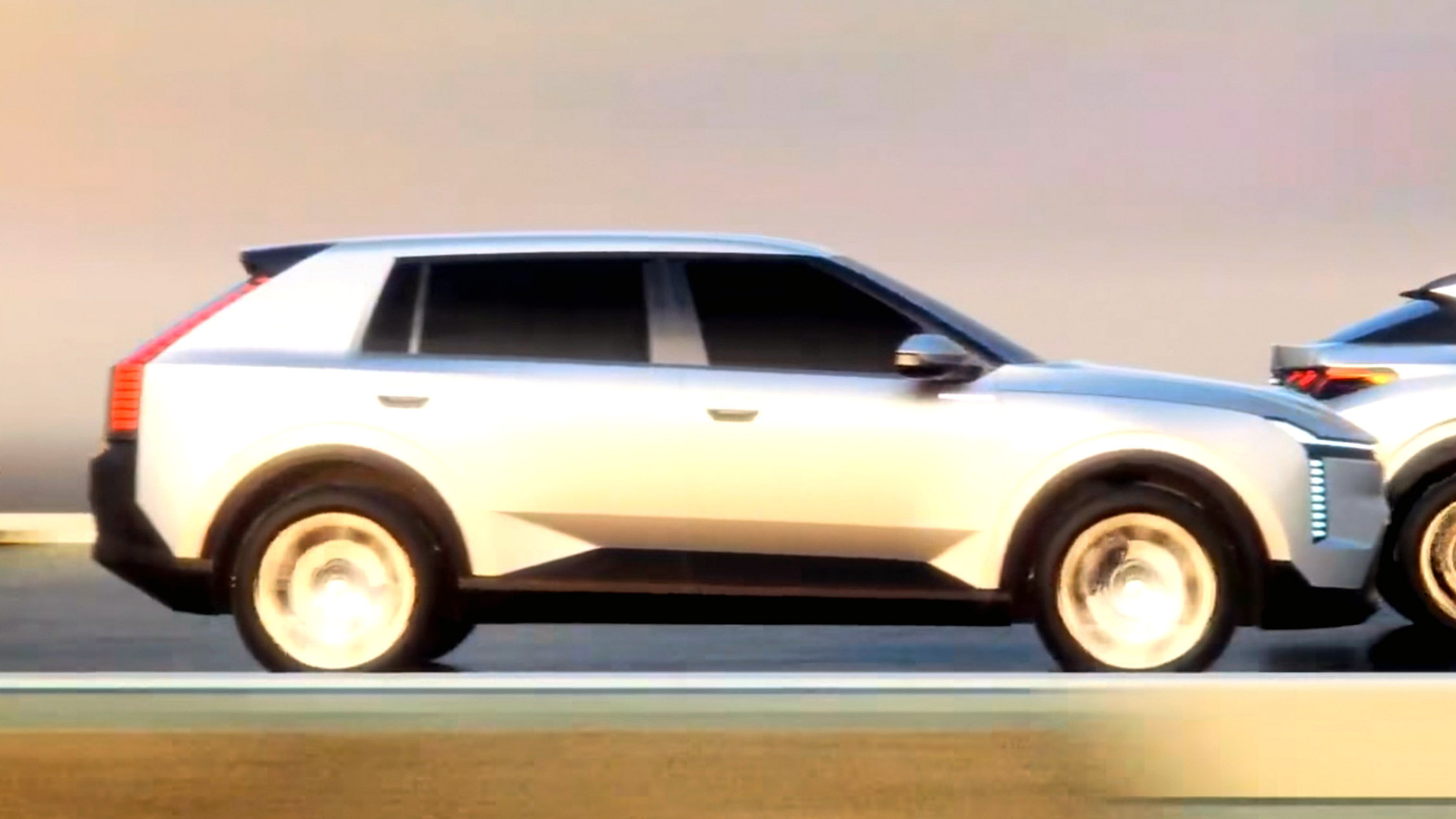 Mystery Chrysler SUV looks like a Cadillac pretending to be an Ioniq 5