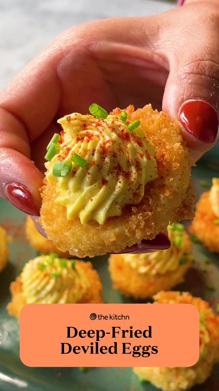 How to make deep-fried deviled eggs