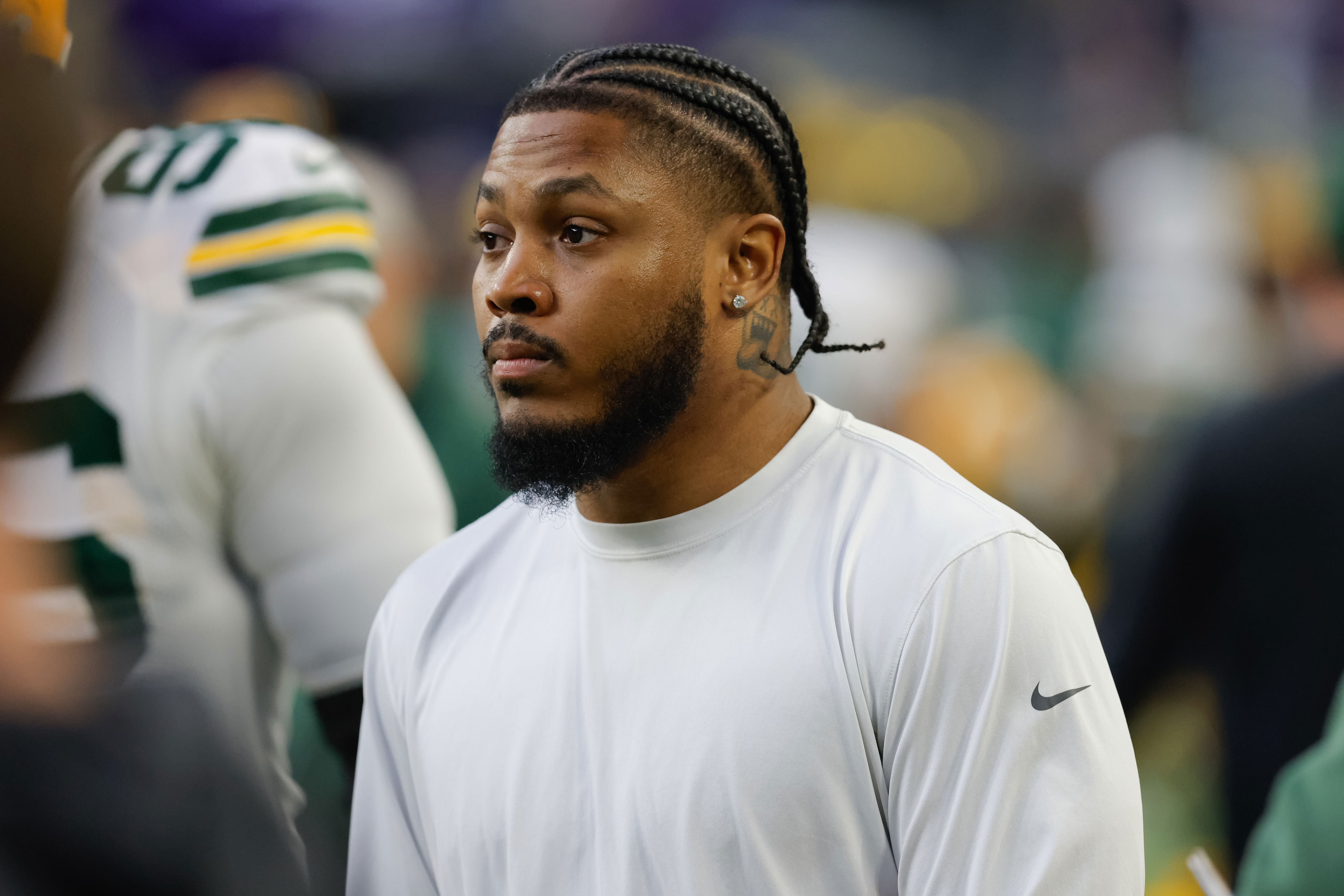 Packers RB Josh Jacobs returns to practice amidst ongoing legal ...