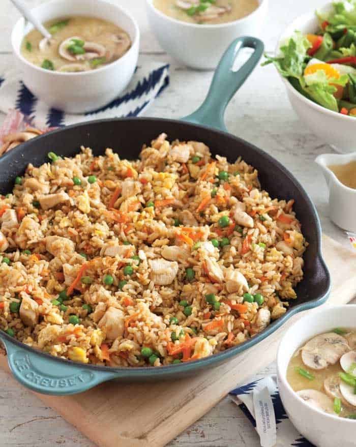 The secret to perfect chicken fried brown rice every time