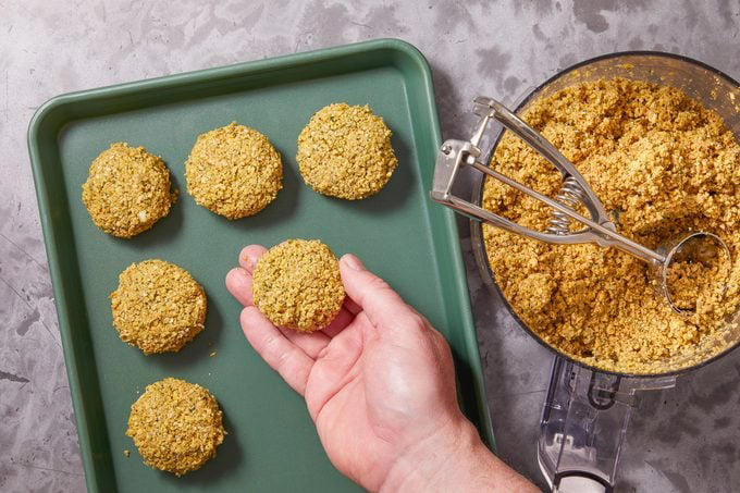 Falafel sandwiches