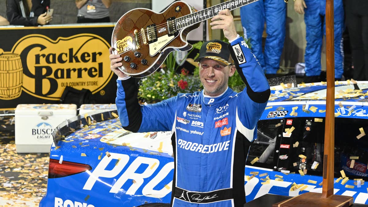 Denny Hamlin wants NASCAR to shorten Nashville Cup Series race